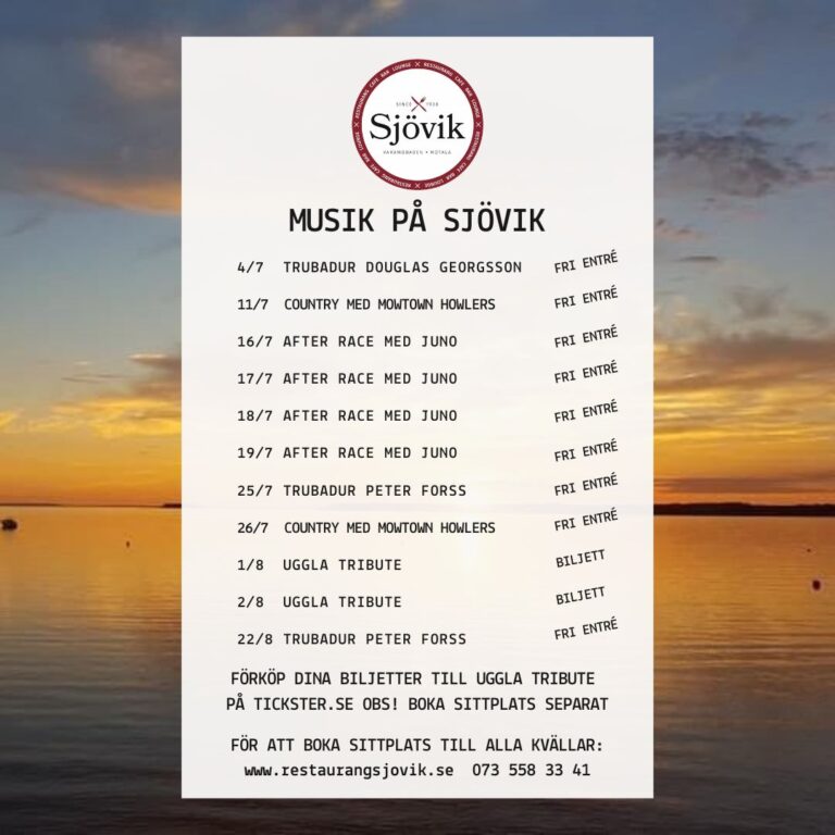 Restaurang Sjövik i Varamobaden Varamon Motala